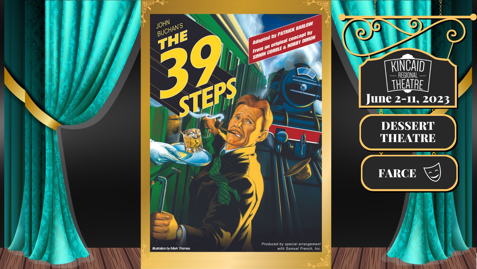 THE 39 STEPS Runs June 2-11 | Behind the Curtain Cincinnati