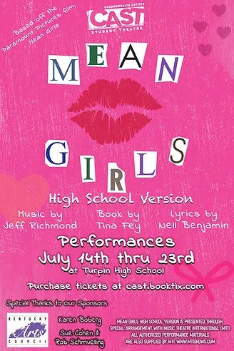MEAN GIRLS: High School Edition Runs July 14-23 | Behind the Curtain ...
