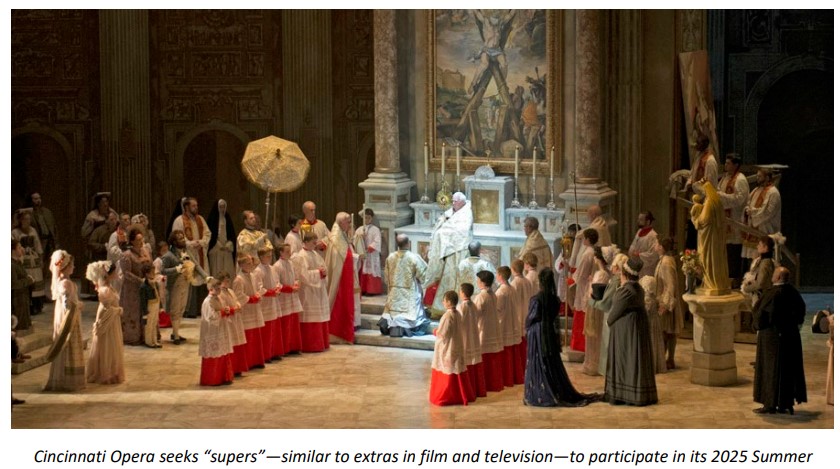 Cincinnati Opera Hosts Open Casting Calls for Supernumerary Roles for ...