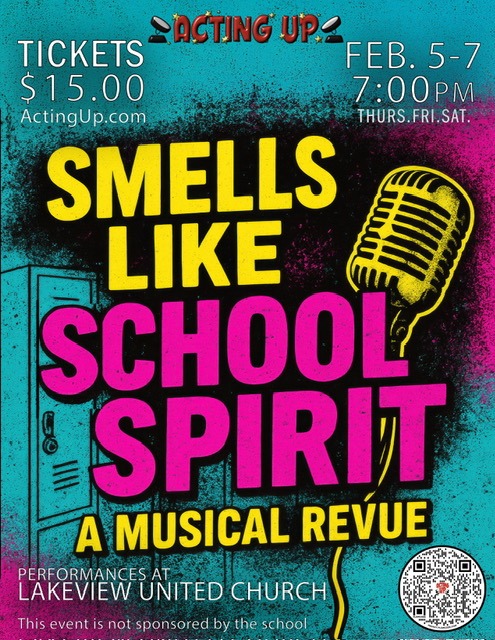 SMELLS LIKE SCHOOL SPIRIT Revue at Acting Up Runs Feb. 5-7 | Behind the ...